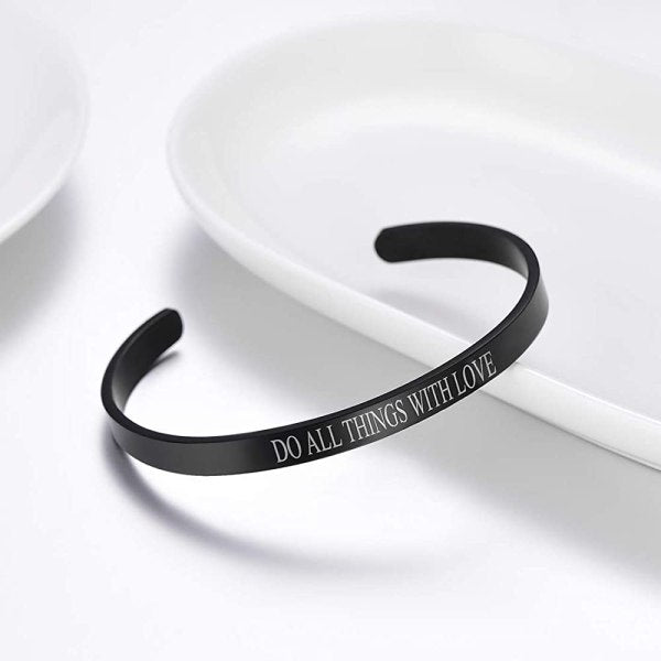 Personalize Cuff Name Bracelet – Giggling Gifts