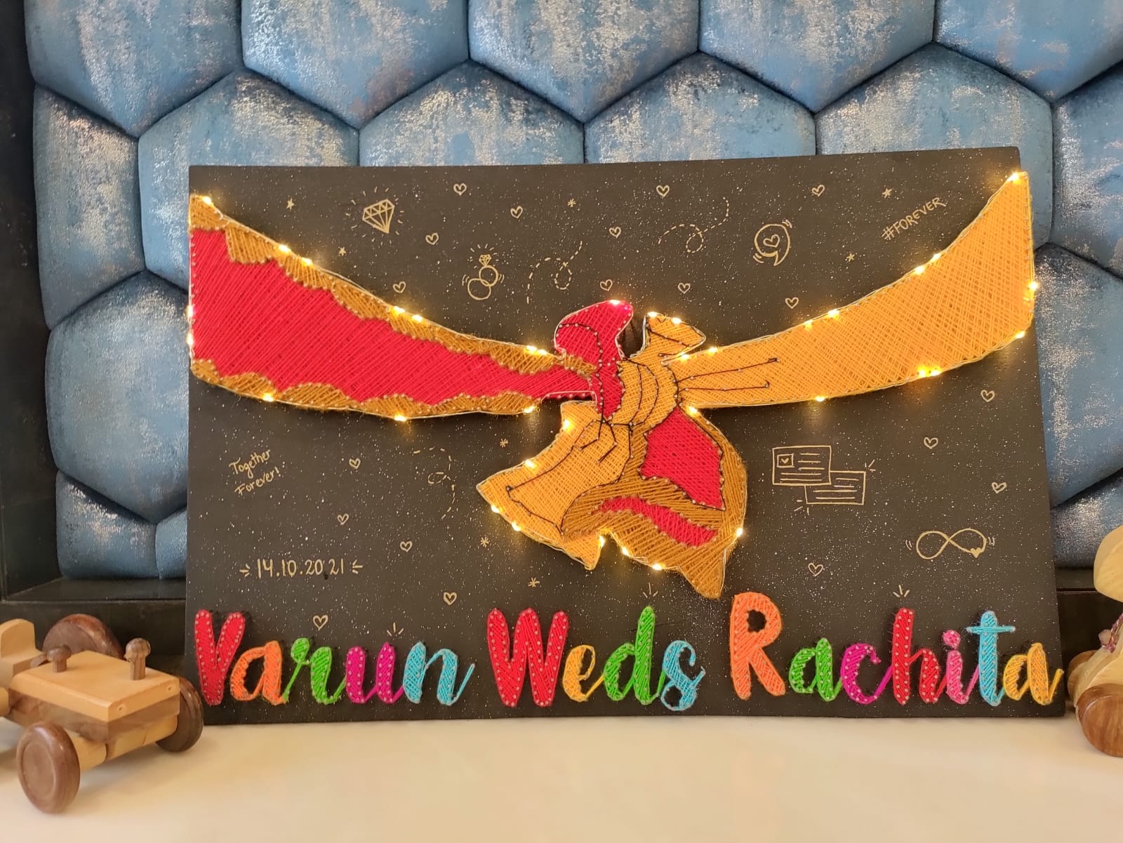 String Art Wedding Gift – Giggling Gifts